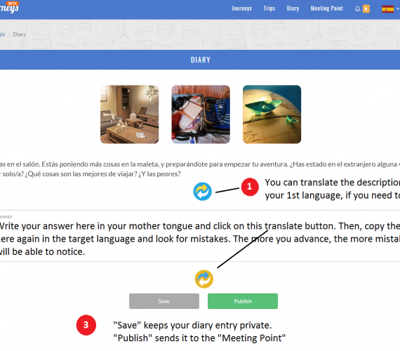 Diary Tutorial - Language Journeys Blog